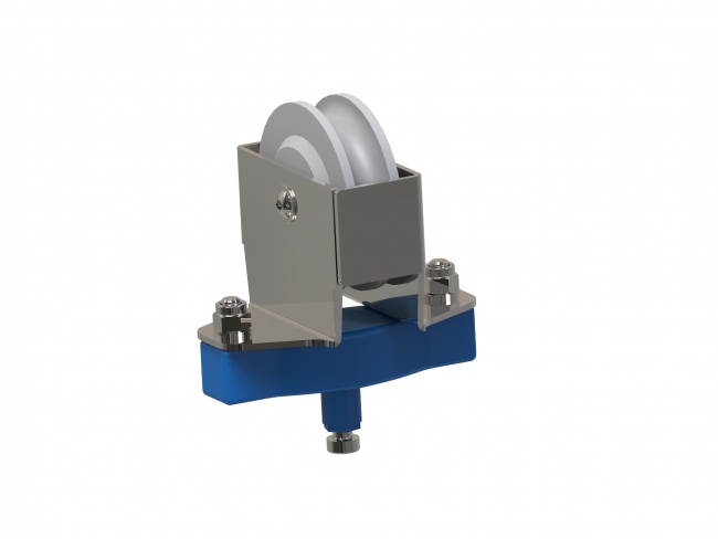 Cable trolleys 1 roller for round cable