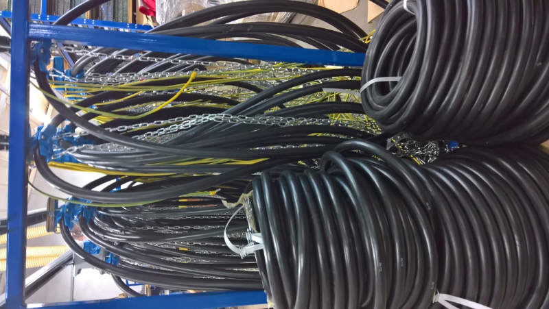 Production of cable festoon systems, cable trolleys for ANY operating ...